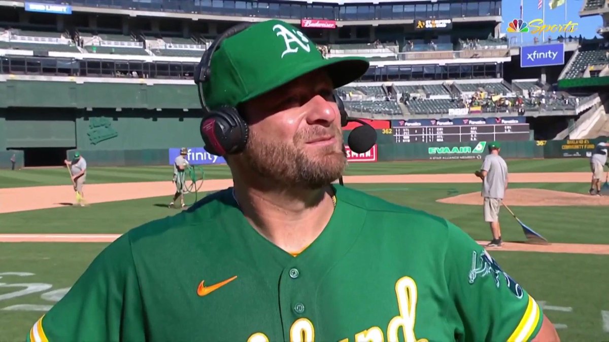 Stephen Vogt’s emotions were still flowing following his final MLB game ...