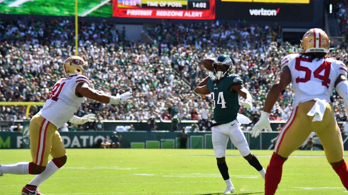 49ers’ goal-line stand key turning point in Week 2 win vs. Eagles – NBC ...