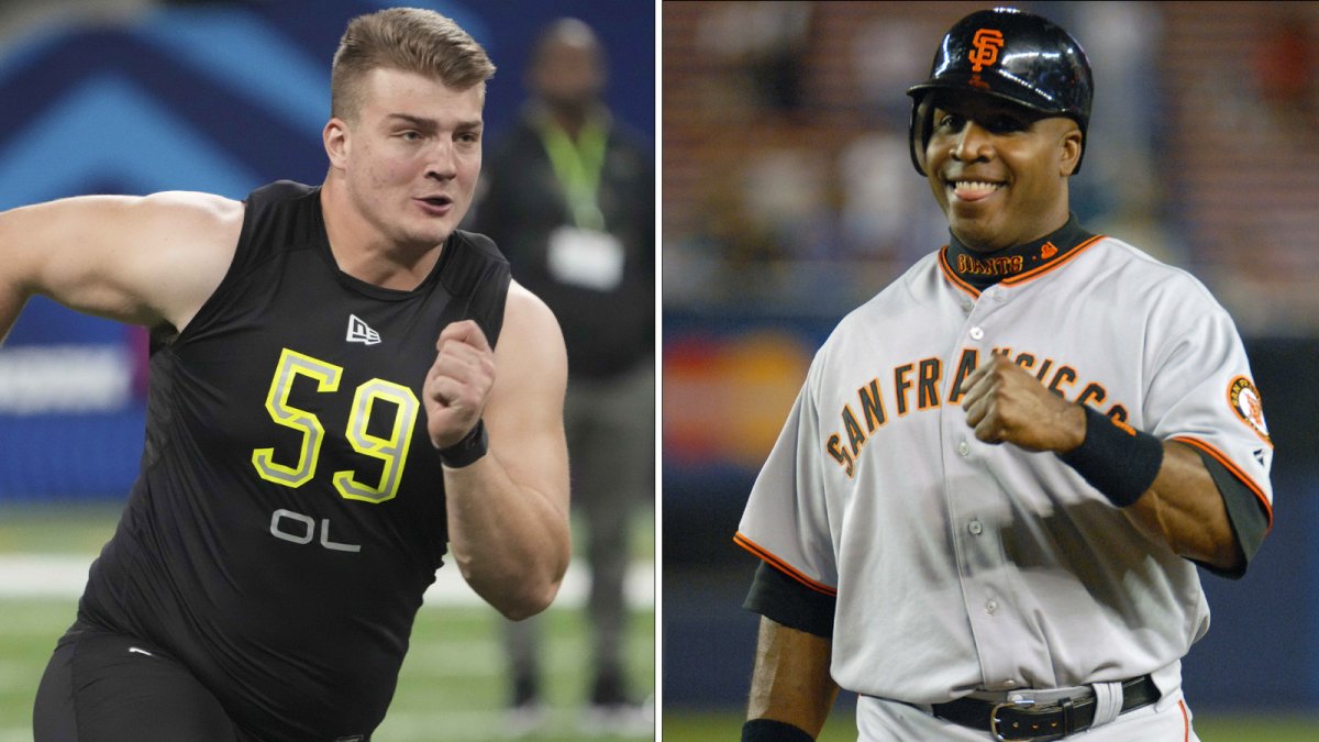 Nick Zakelj geeks out over Barry Bonds stats at 49ers rookie minicamp ...