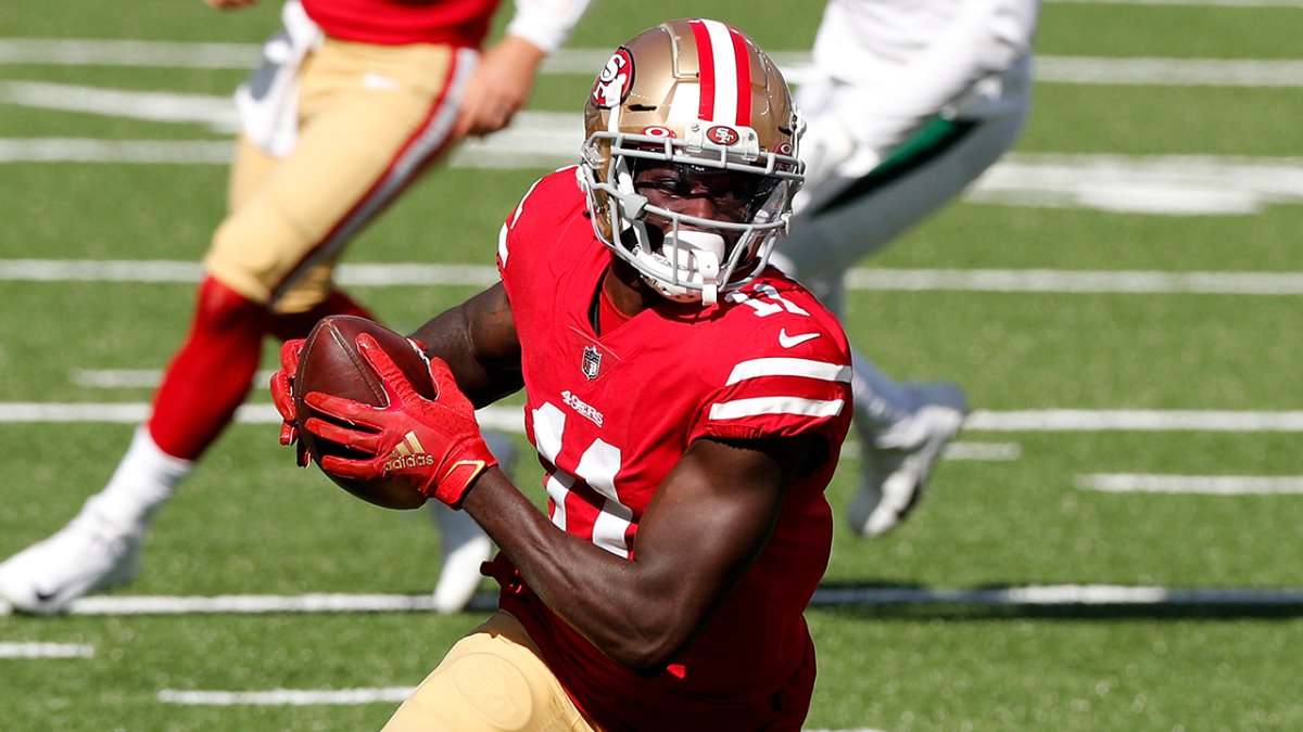49ers’ Brandon Aiyuk reminds Chris Simms of Hall of Famer Isaac Bruce ...