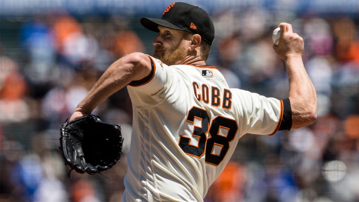Giants’ Alex Cobb making promising progress from offseason hip surgery ...