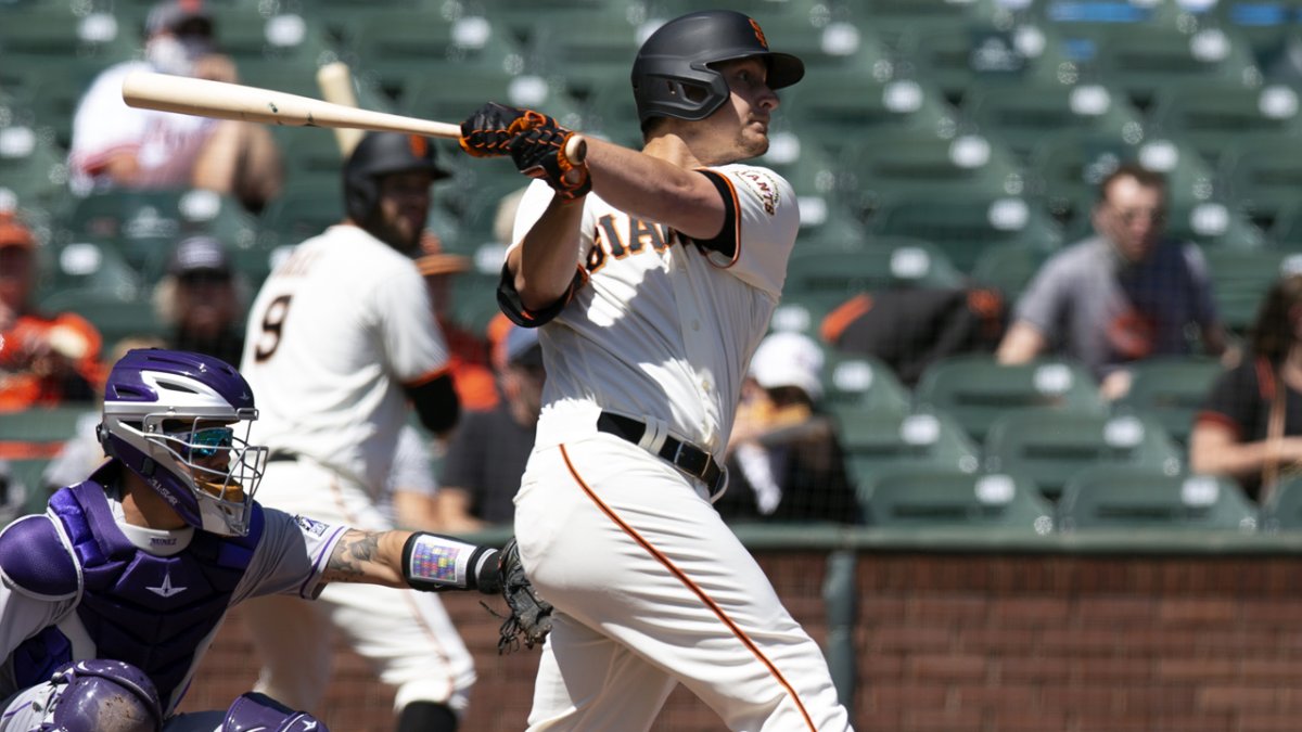 Giants place Alex Dickerson on IL, DFA Matt Wisler as bullpen mix ...