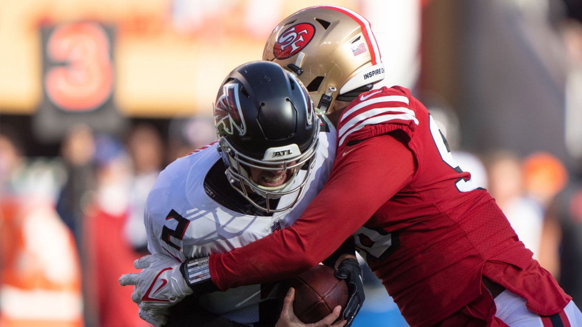 Kyle Shanahan will talk with NFL about ‘tough’ Arden Key roughing flag ...