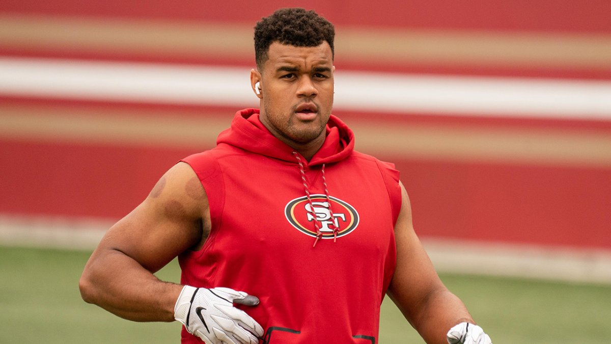 Arik Armstead misses first 49ers game since 2017 with plantar fasciitis ...