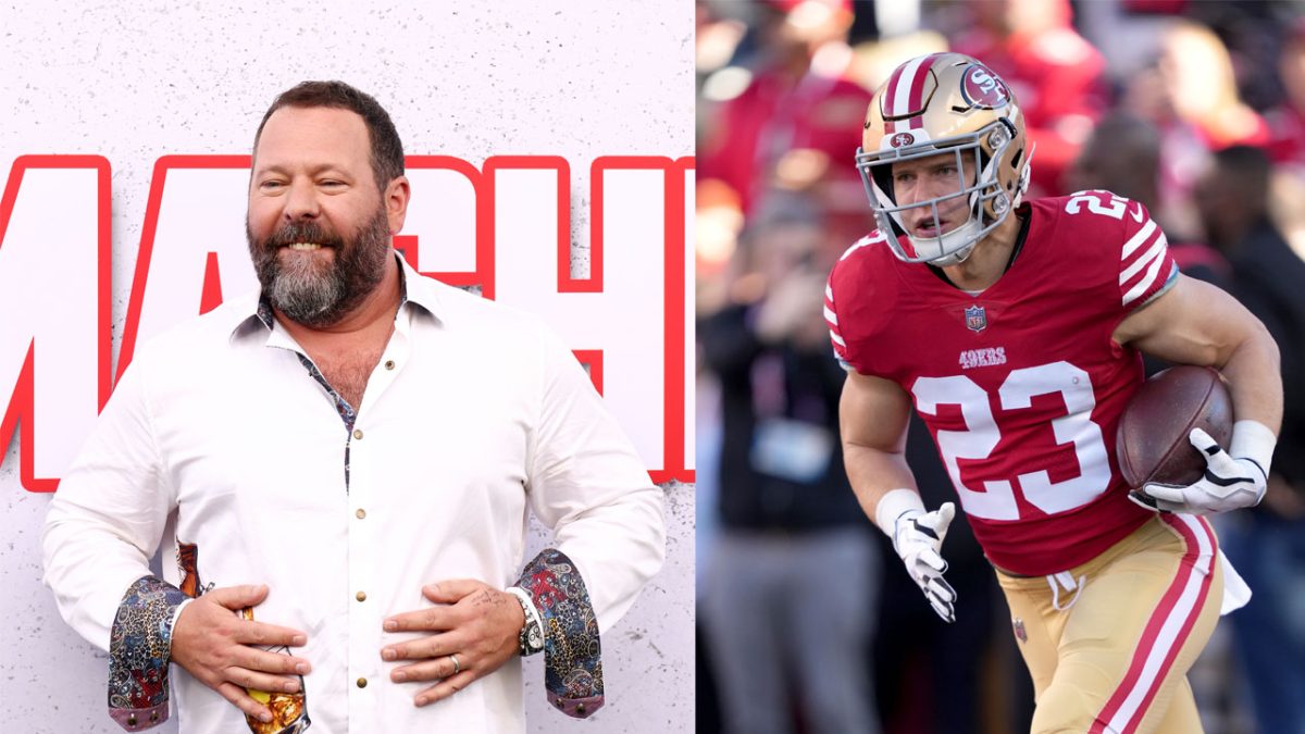 Bert Kreischer wildly challenged 49ers’ Christian McCaffrey to $10K bet ...