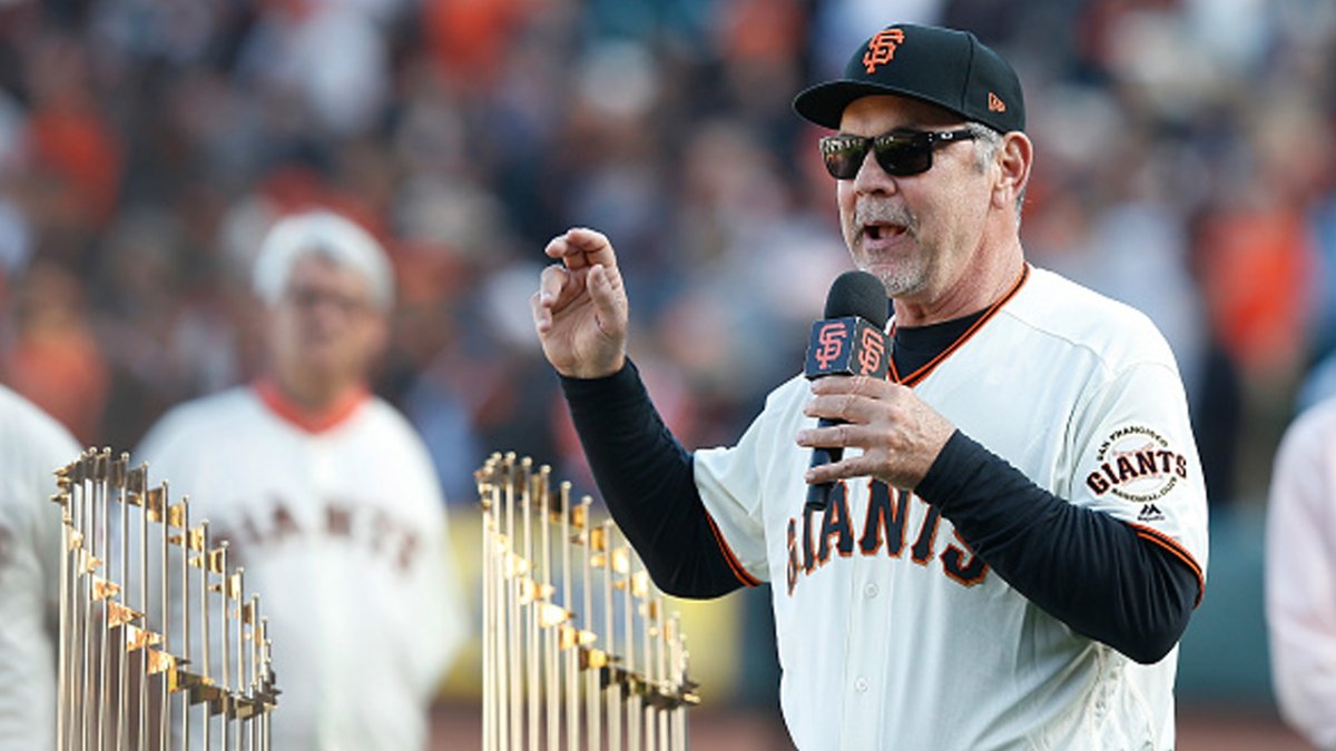 Bruce Bochy jokingly blames grandson for MLB return with Rangers – NBC ...