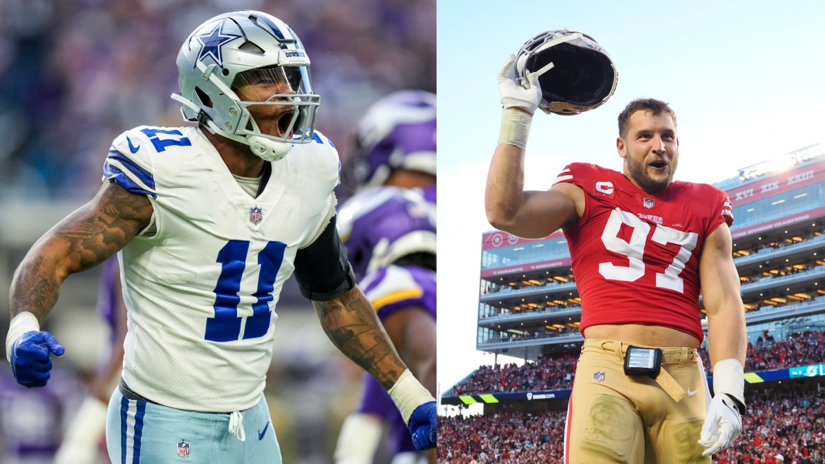 49ers’ Nick Bosa leading Micah Parsons for DPOY, Chris Simms believes ...
