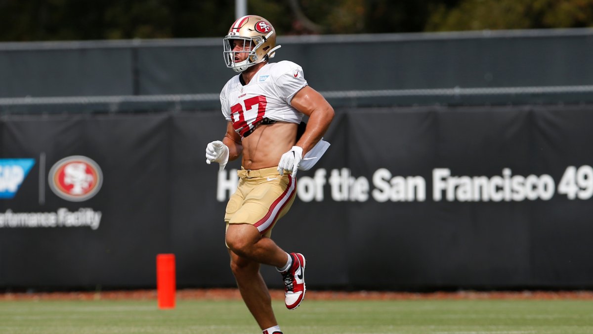 49ers’ Nick Bosa is week-to-week after MRI revealed muscle strain – NBC ...