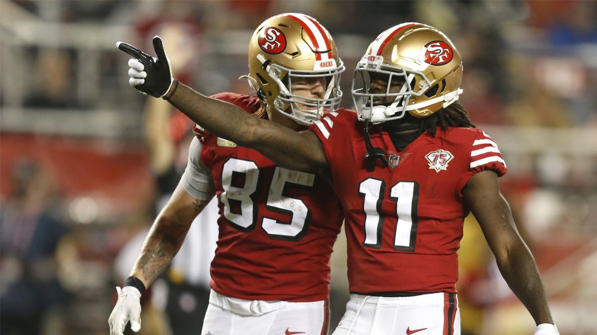 What George Kittle texted Brandon Aiyuk amid 49ers contract situation ...