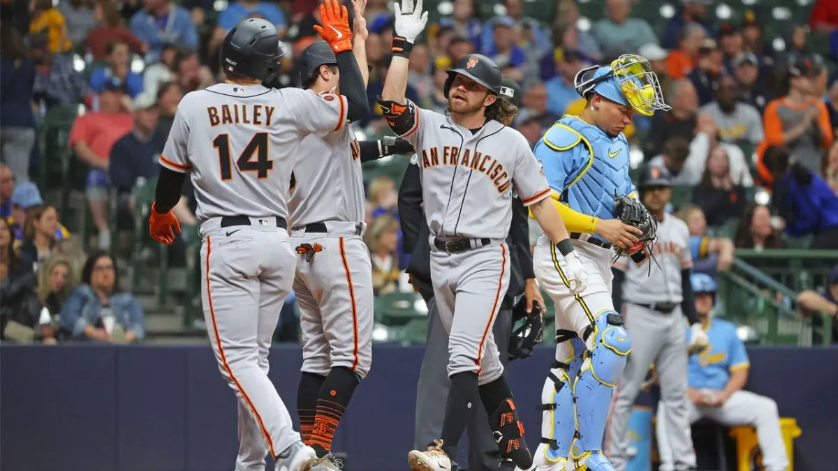 Brett Wisely, Giants youth fuel offensive onslaught in win vs. Brewers ...