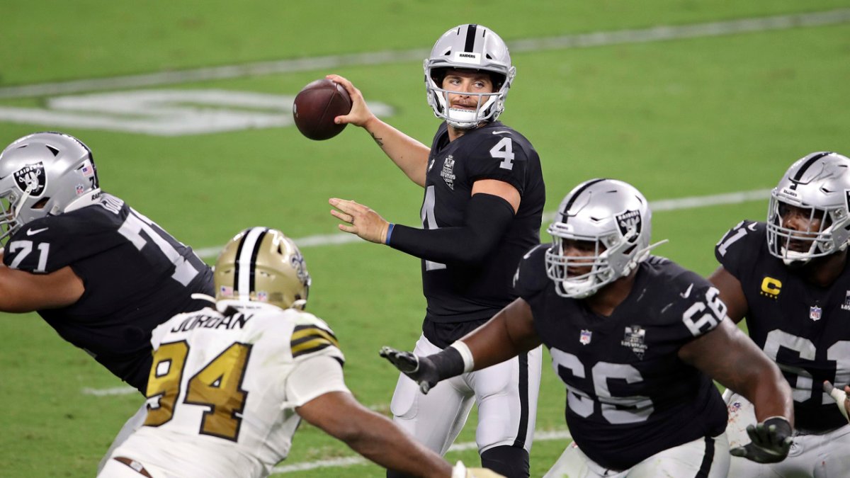 Derek Carr, Raiders show they’re ready for next step in win vs. Saints ...
