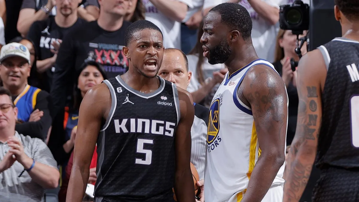 Draymond Green, De’Aaron Fox hit with double technical fouls in Game 4 – NBC Sports Bay Area ...