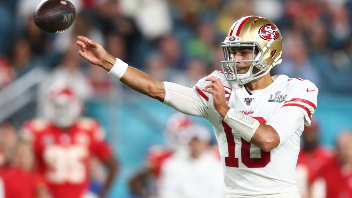 Why Chris Simms isn’t completely sold on 49ers QB Jimmy Garoppolo yet ...