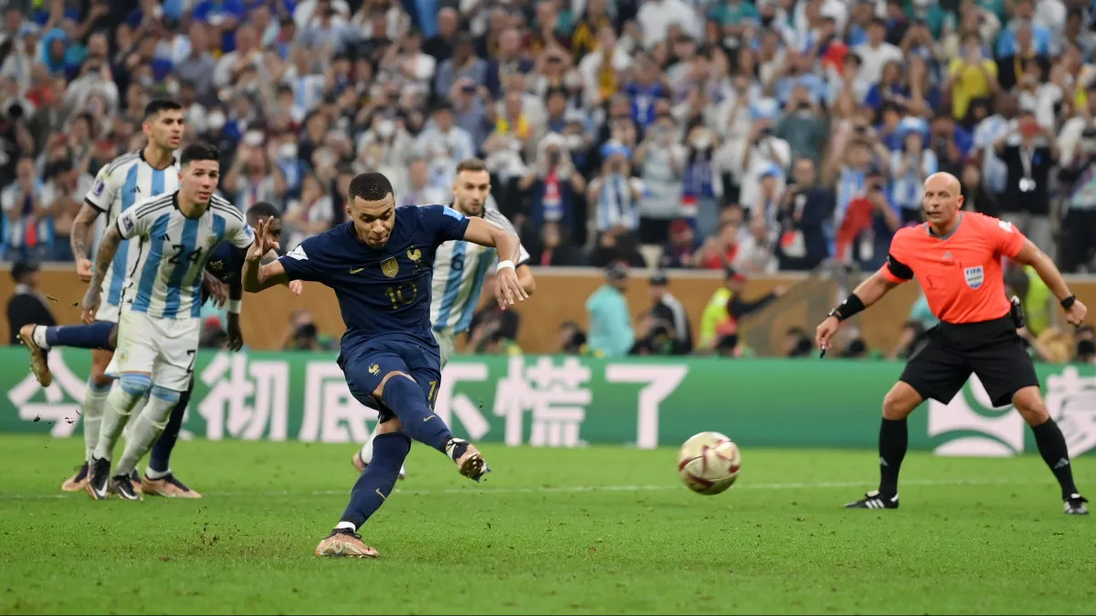 Kylian Mbappe Gets Hat-Trick in World Cup Final – NBC Sports Bay Area ...