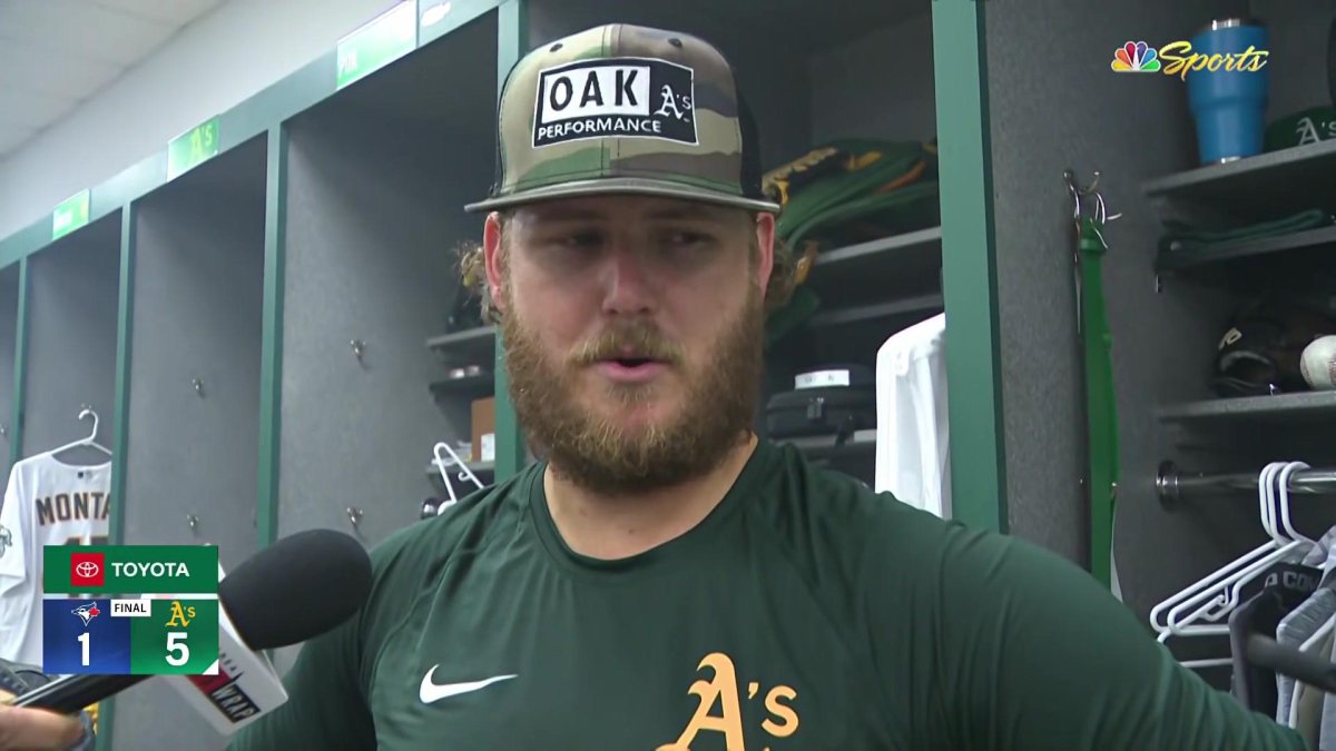 Cole Irvin ‘100 percent’ wanted to finish A’s win, understands decision ...