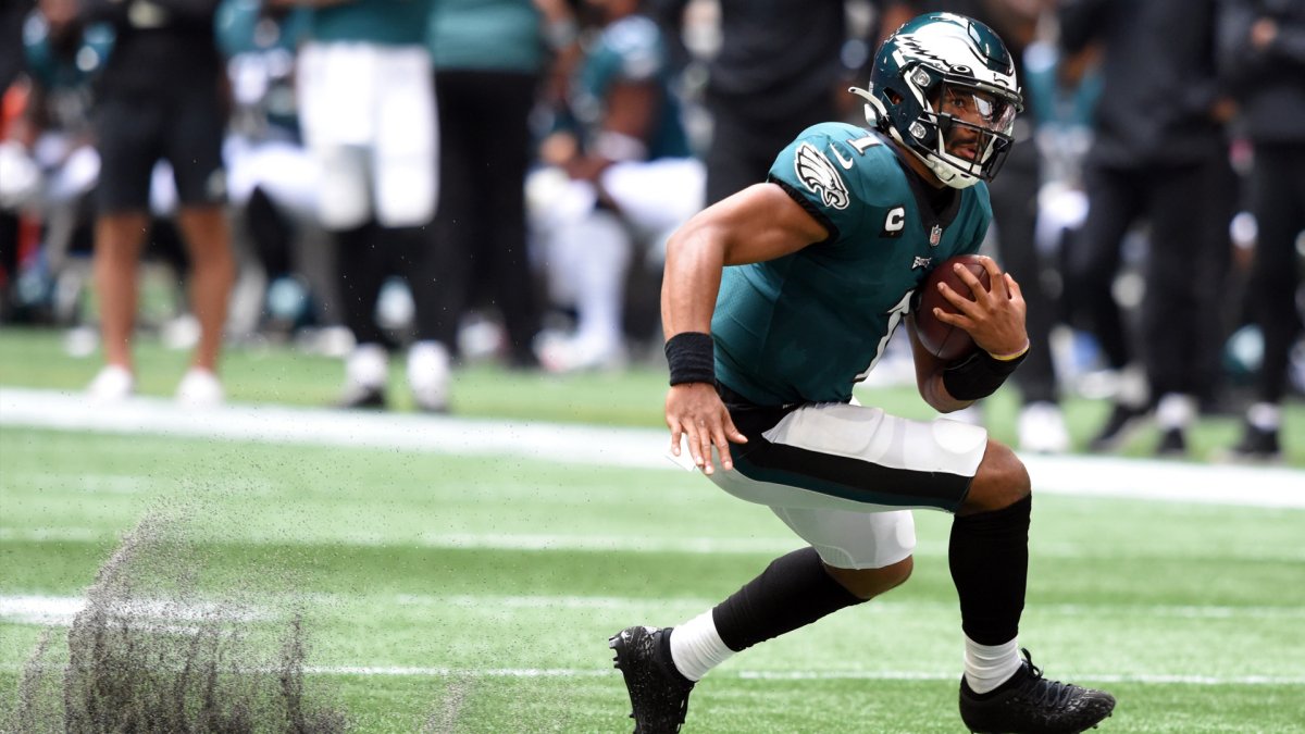49ers’ keys to slowing down QB Jalen Hurts, in Takeo Spikes’ eyes – NBC ...