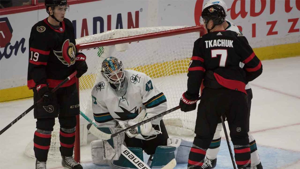 Sharks’ structure, resiliency help overcome ‘sloppy’ game vs. Senators ...