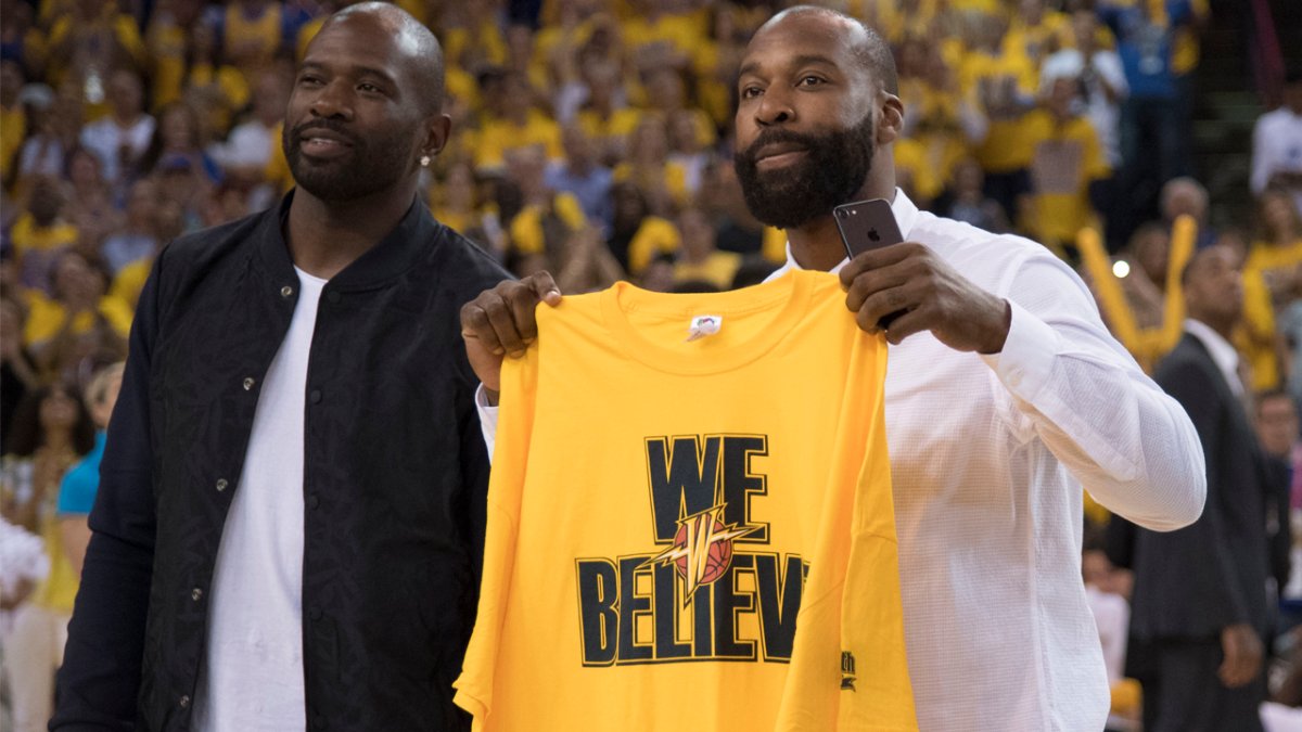 Steph Curry shouts out Baron Davis after channeling celebration – NBC ...