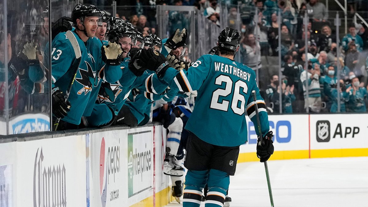 Sharks rookies make huge contributions in season-opening win – NBC ...