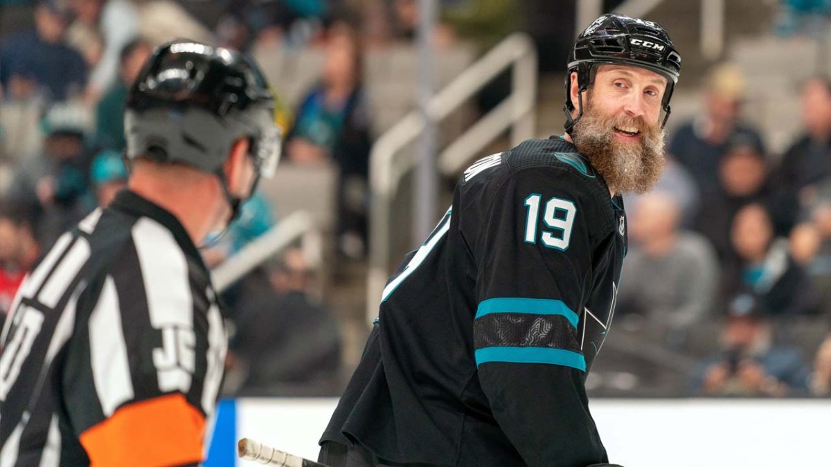 When Joe Thornton made Sharks teammate fight vs. Stars in 2010 – NBC ...