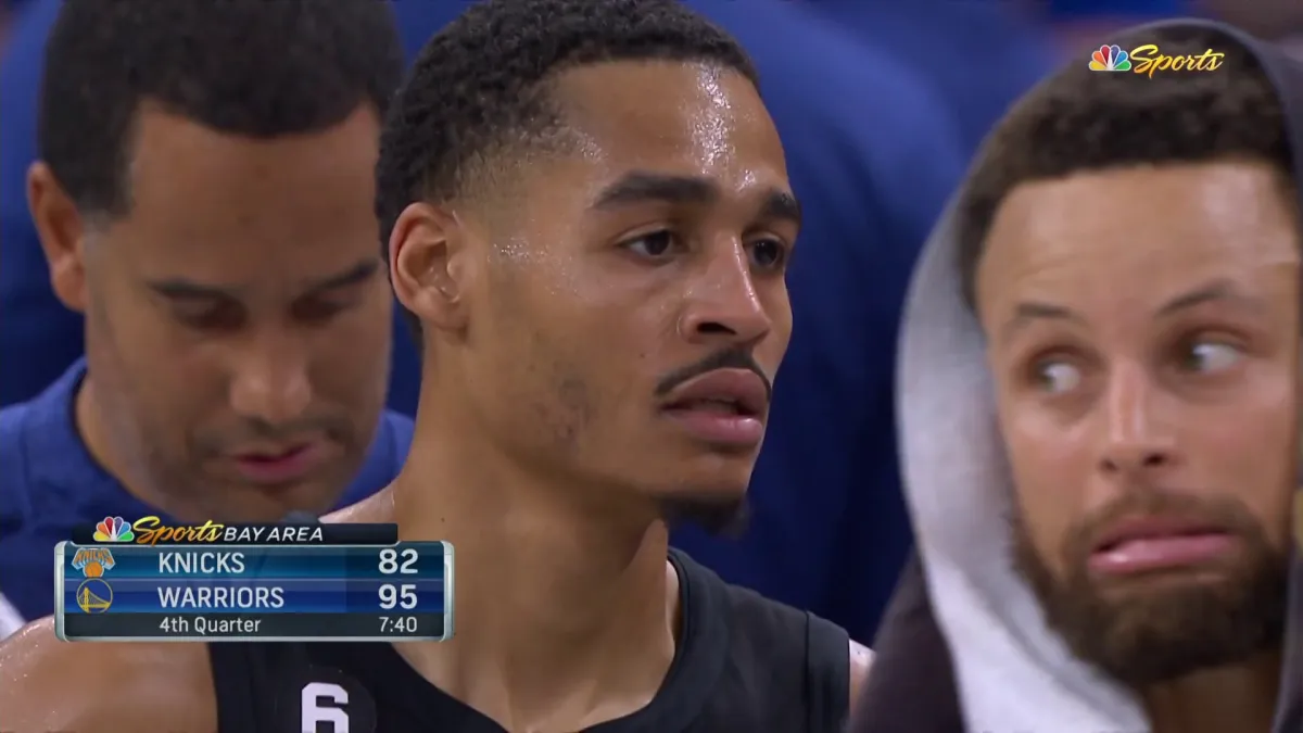 Steph Curry, Jordan Poole’s hilariously memeable reaction to foul call ...