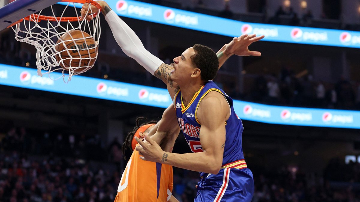Warriors’ Juan Toscano-Anderson gets dunk poster signed by JaVale McGee ...