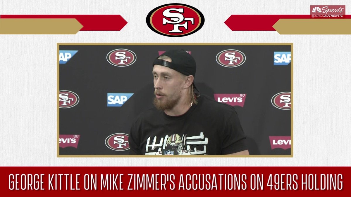 George Kittle disagreed with Mike Zimmer’s holding accusations – NBC ...