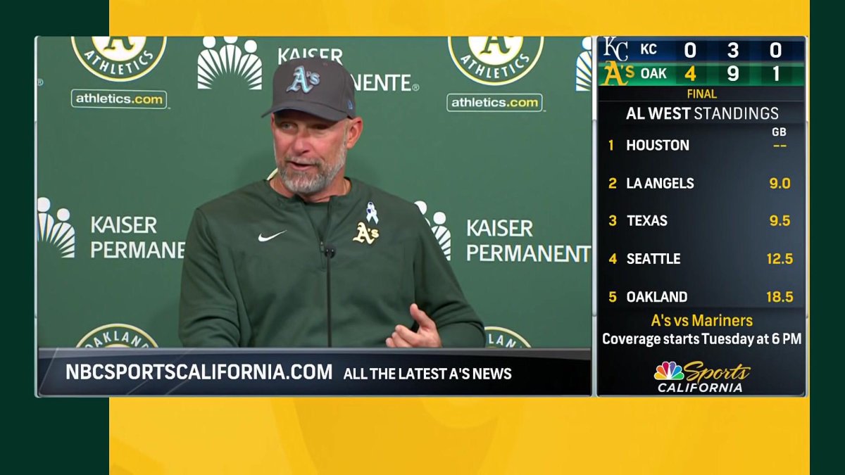 Mark Kotsay gets to celebrate Father’s Day with his son and an A’s win ...