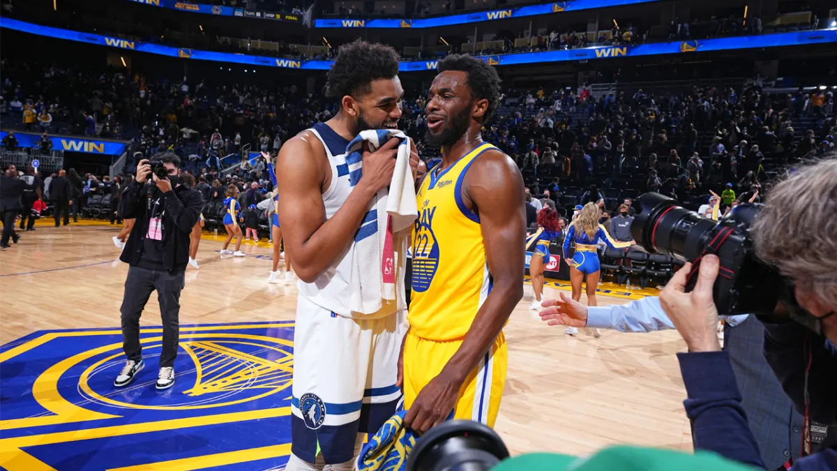 Andrew Wiggins named NBA All-Star was ‘beautiful,’ Karl-Anthony Towns ...