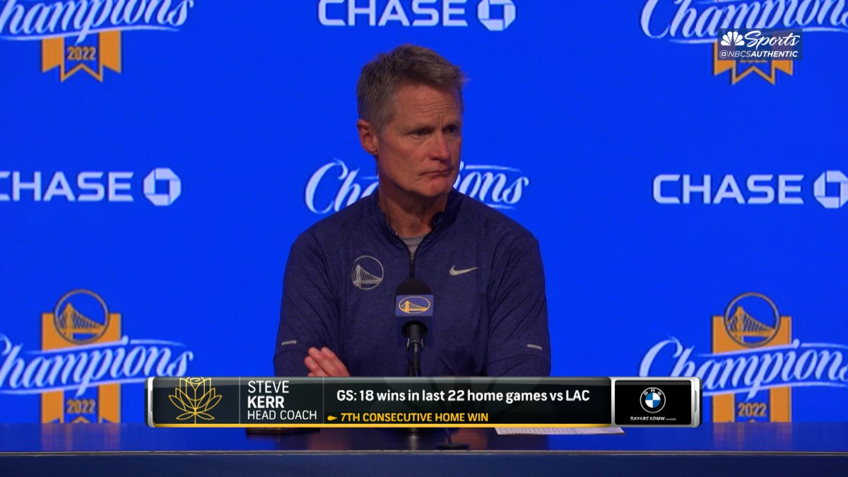 Steve Kerr says Andrew Wiggins ‘shooting the lights out’ during hot stretch – NBC Sports Bay ...