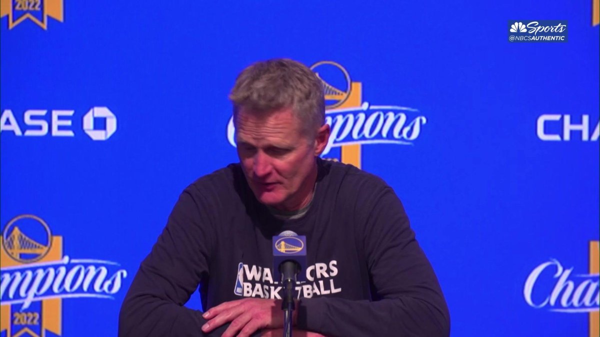 Steve Kerr expresses importance of Warriors’ bench energy – NBC Sports ...