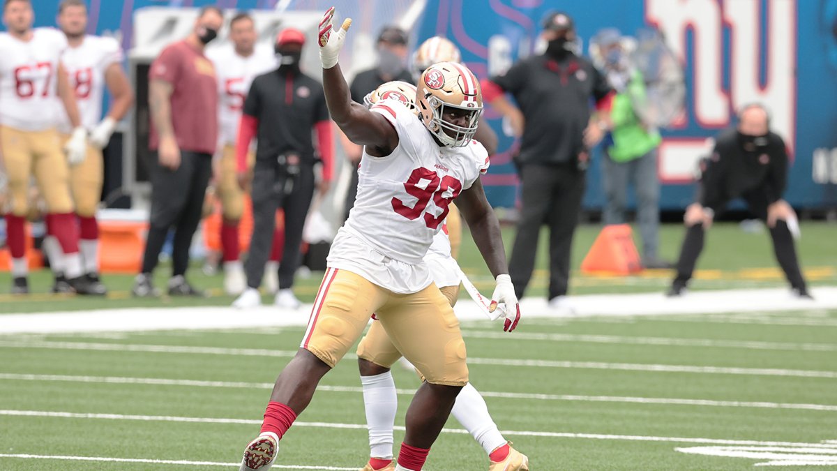 49ers expect Javon Kinlaw to feast on opponents as he does squirrels ...