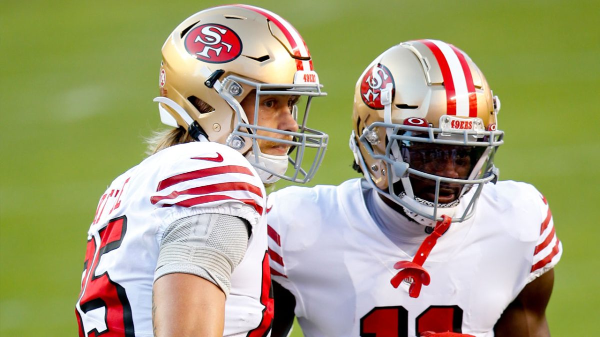 49ers’ George Kittle wants best for Brandon Aiyuk amid contract saga ...