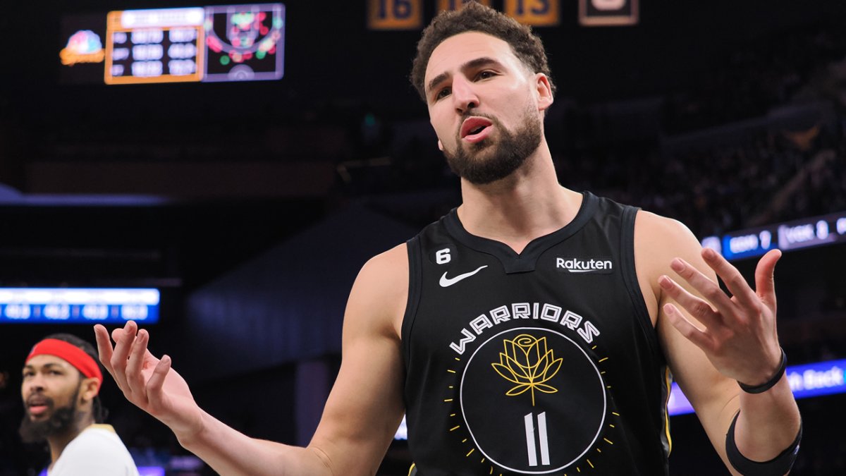 Klay Thompson out for pivotal Warriors-Thunder game with back soreness ...