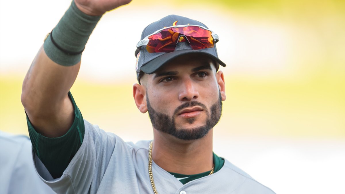 Luis Barrera, family emotional after getting first MLB call-up – NBC ...