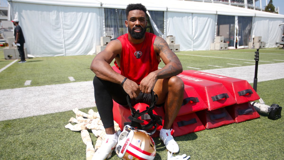 Raheem Mostert elated with young sons at camp after COVID season – NBC ...