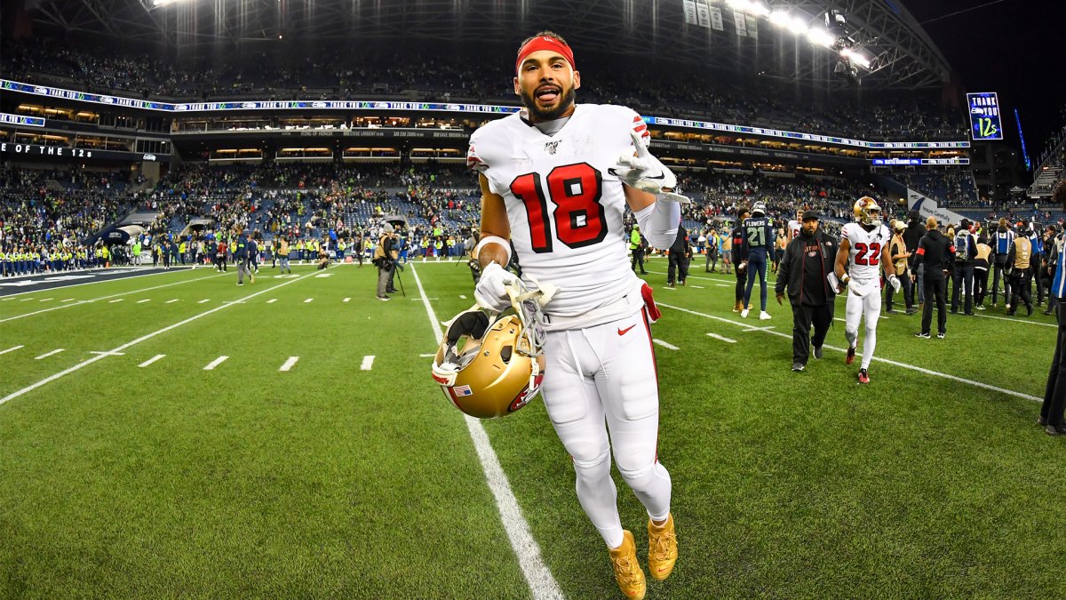 How Dante Pettis is elevating game to compete for 49ers roster spot ...