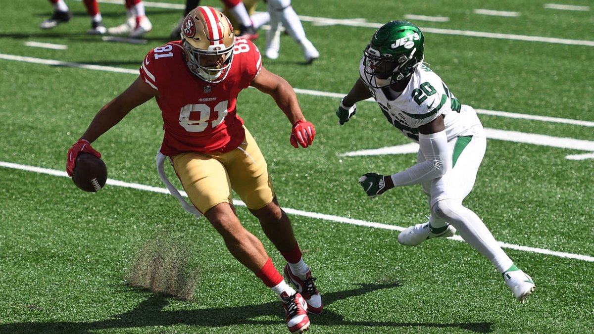 49ers’ Jordan Reed believes he’s still getting back to full strength ...