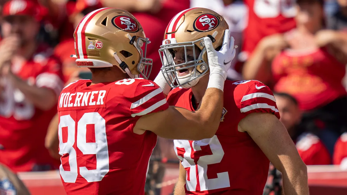 Ross Dwelley TD extends 49ers’ bizarre NFL record vs. Seahawks – NBC ...