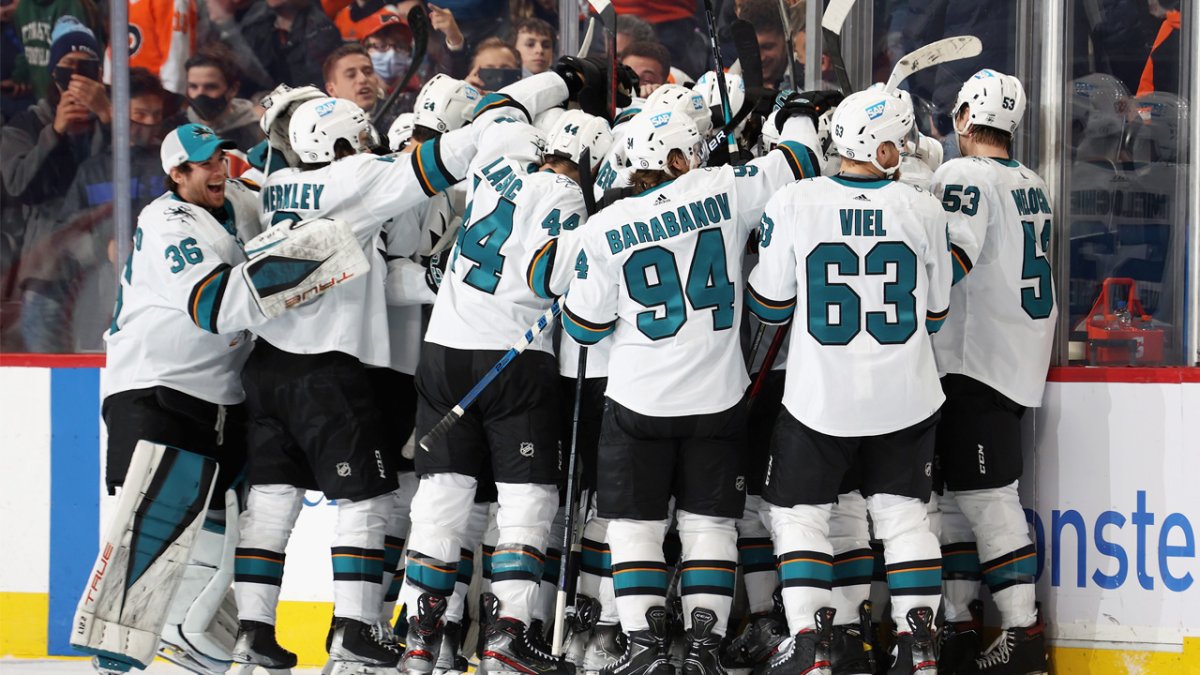 Tomas Hertl’s hat trick powers Sharks to overtime win vs. Flyers – NBC ...
