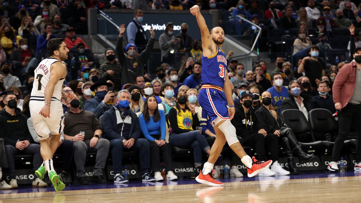 Steph Curry not putting limits on final 3-point total after hitting No ...