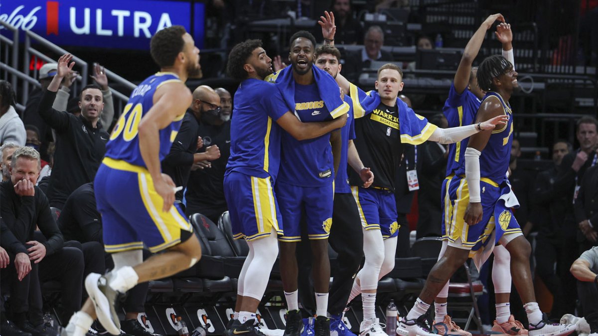 Steph Curry shocked himself with ‘Hail Mary’ dagger shot vs. Rockets ...