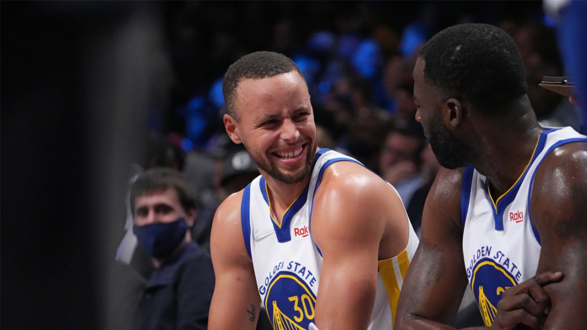 Steph Curry, Warriors break ManningCast curse with win over Nets – NBC Sports Bay Area & California