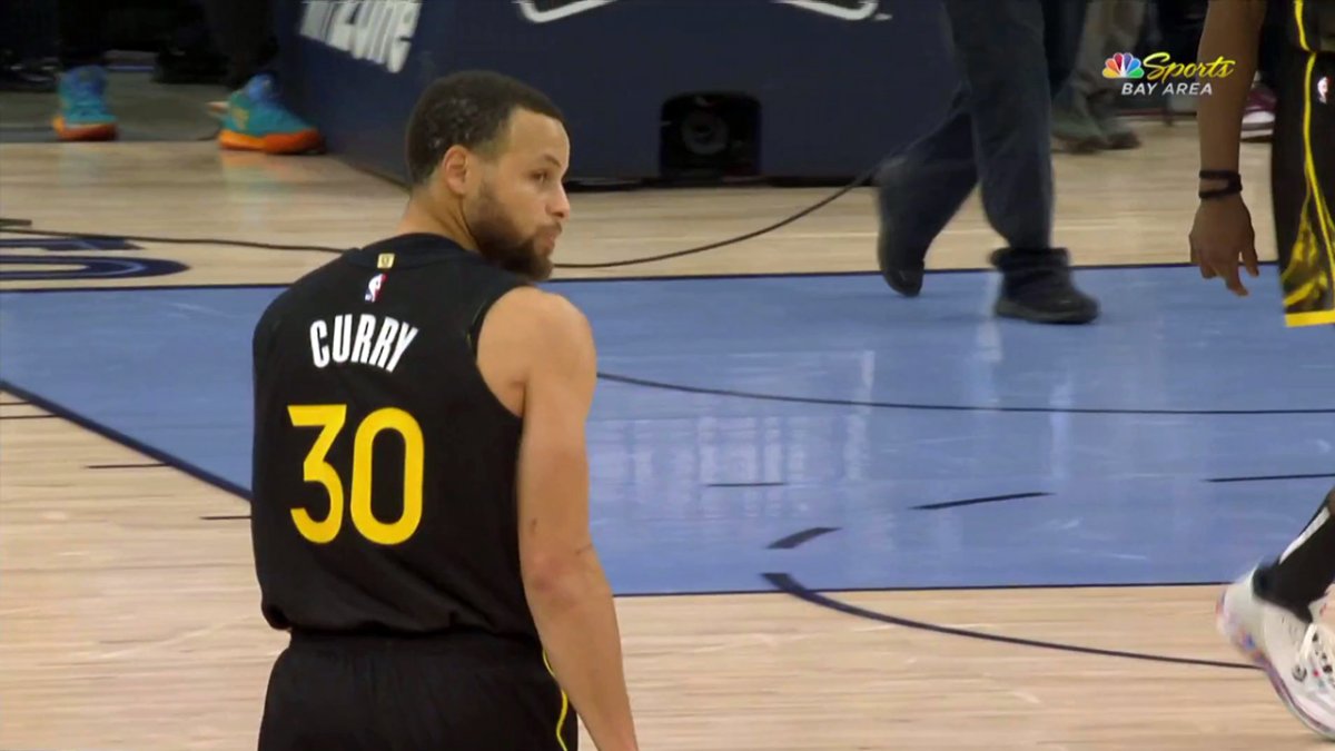 Steph Curry almost makes ridiculous accidental trick shot vs. Grizzlies ...