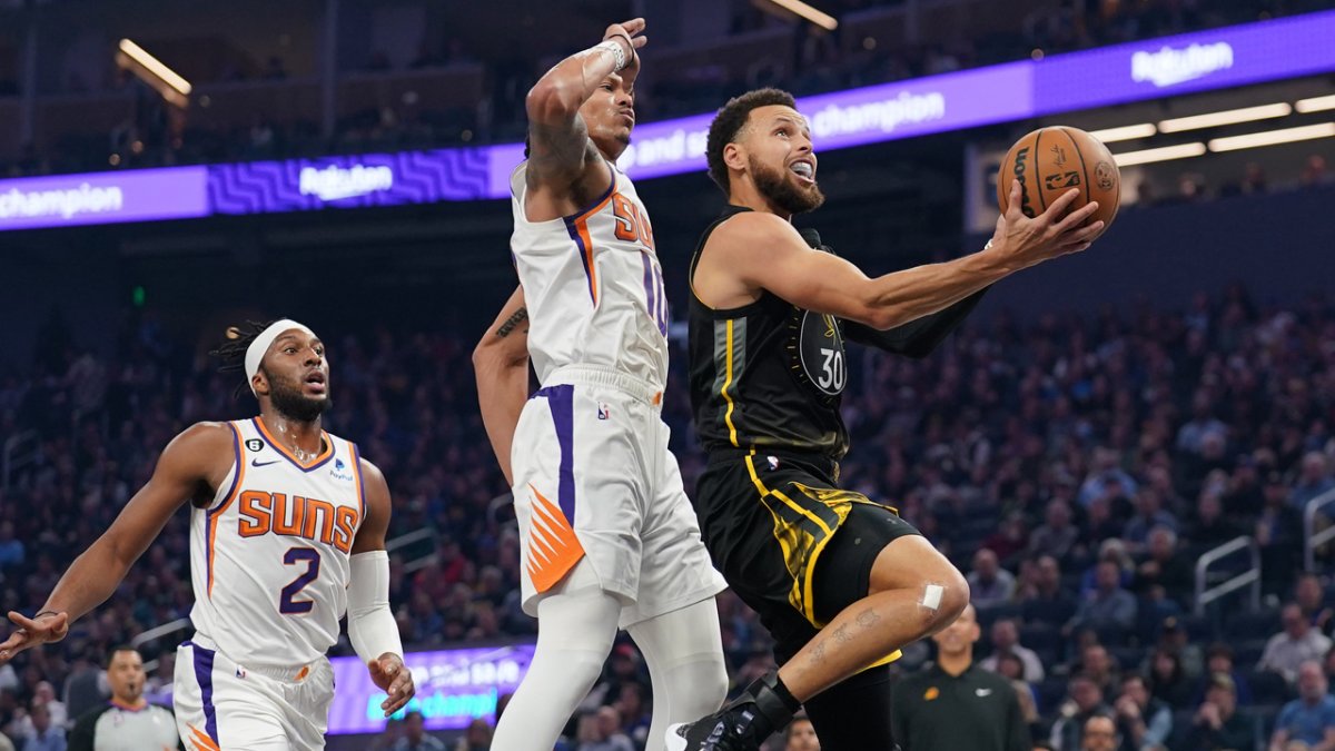 Steph Curry pushes through lull in return, excited how he finished vs. Suns – NBC Sports Bay ...