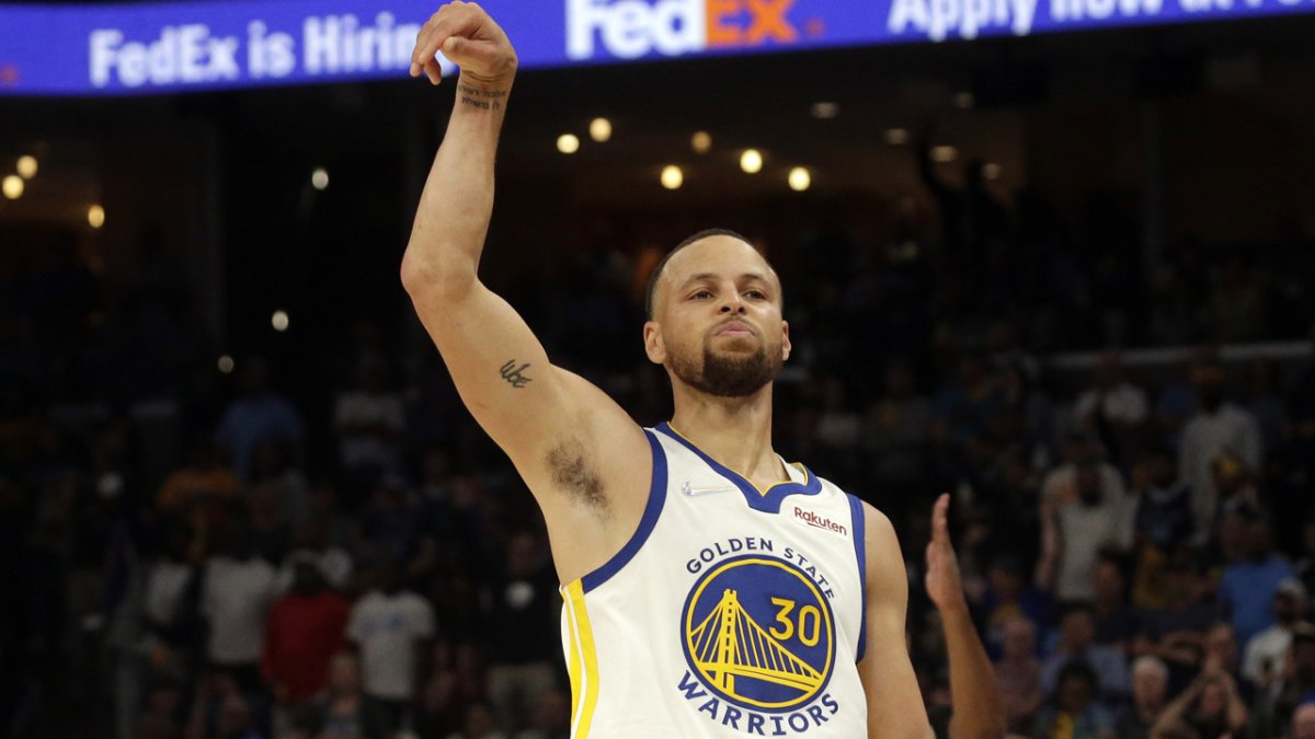 Steph Curry’s insightful answer switching to purple sneakers midgame ...