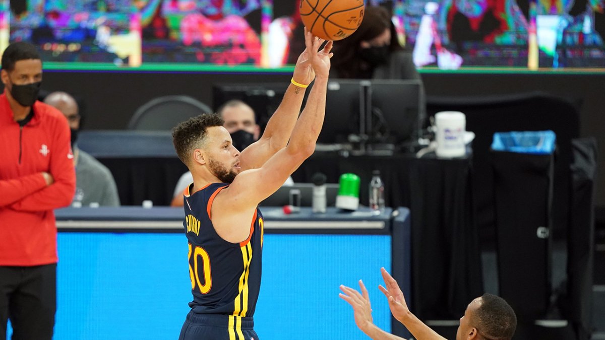 Warriors’ Steph Curry by far NBA’s top step-back 3-point shooter – NBC ...
