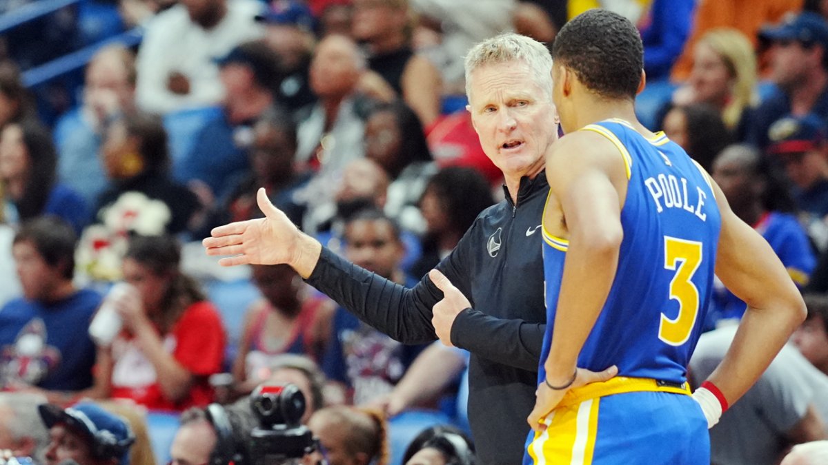 Steve Kerr has idea about Warriors’ rotation changes after 0-5 road trip – NBC Sports Bay Area ...