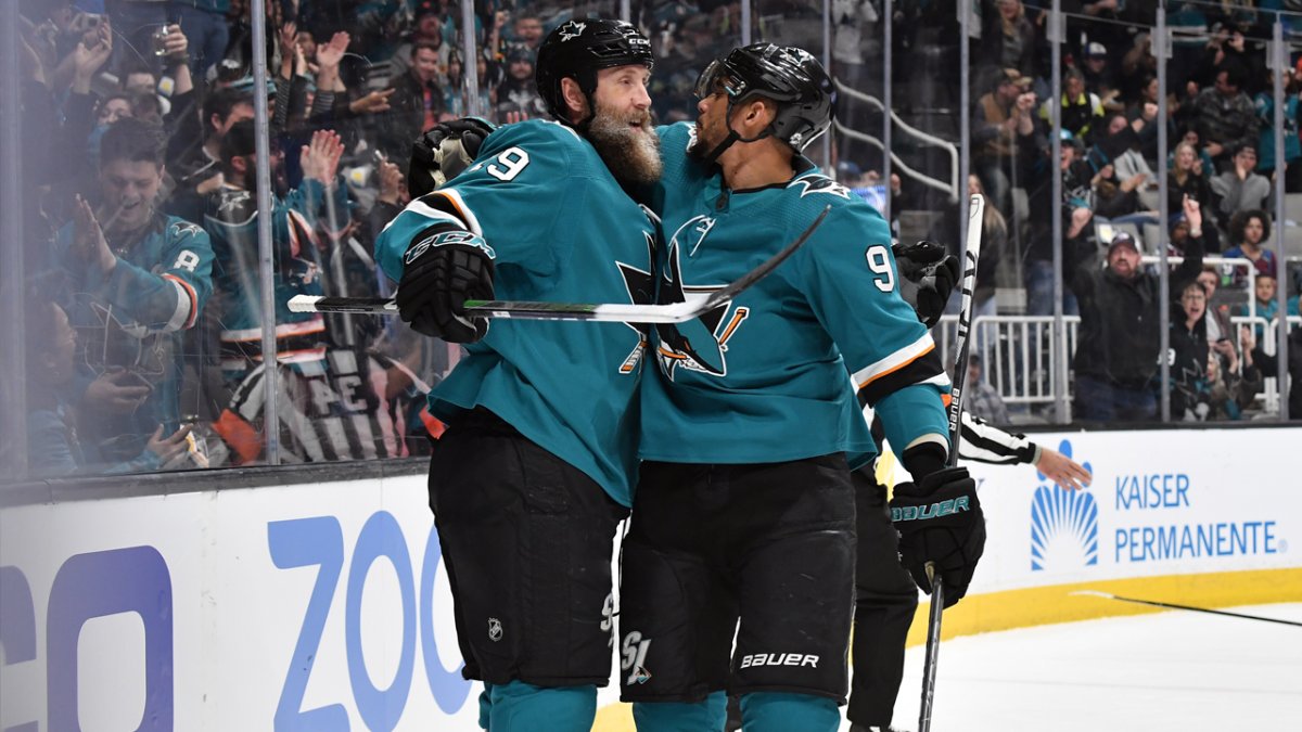 Joe Thornton ‘loved’ Sharks fans, playing in San Jose for 15 seasons ...