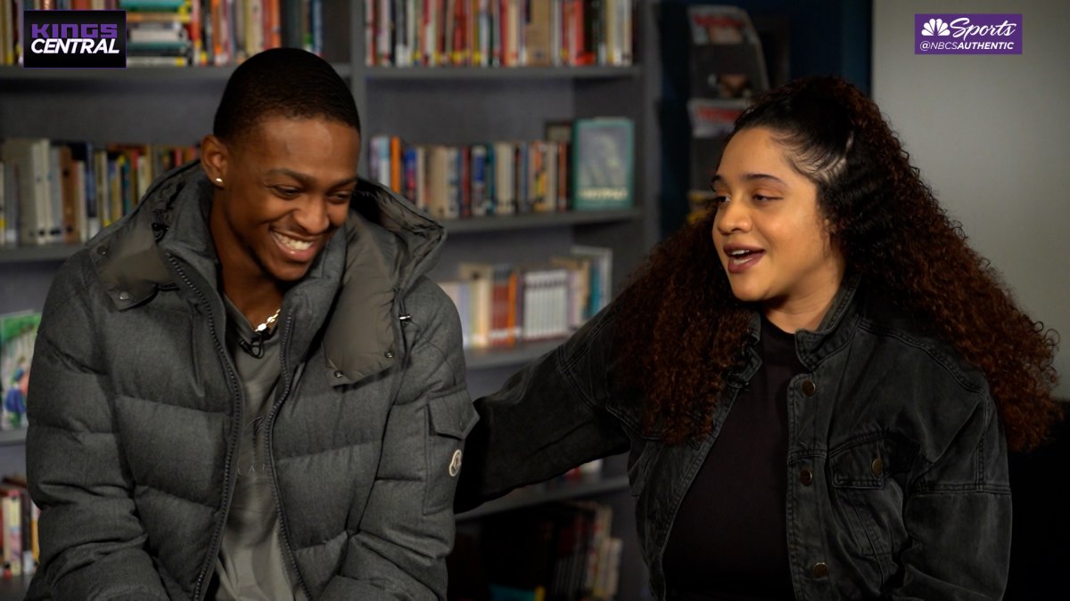 How De’Aaron Fox’s wife Recee gave him black eye on their first date ...